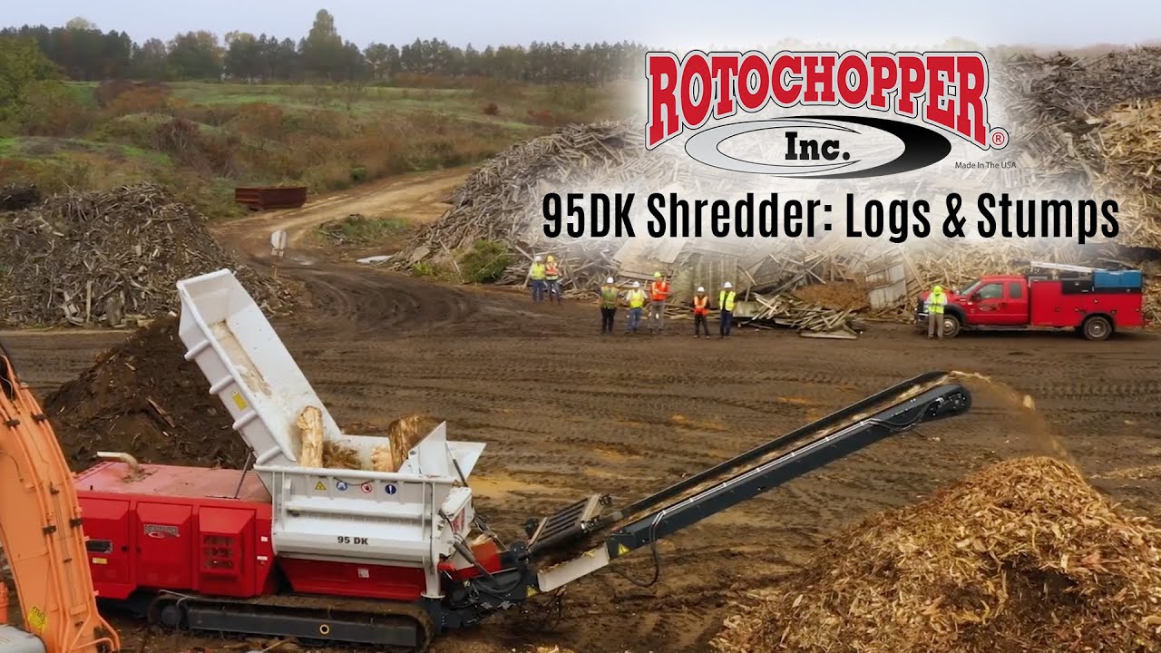 Rotochopper® Horizontal Grinder, Grinding Videos & Reviews