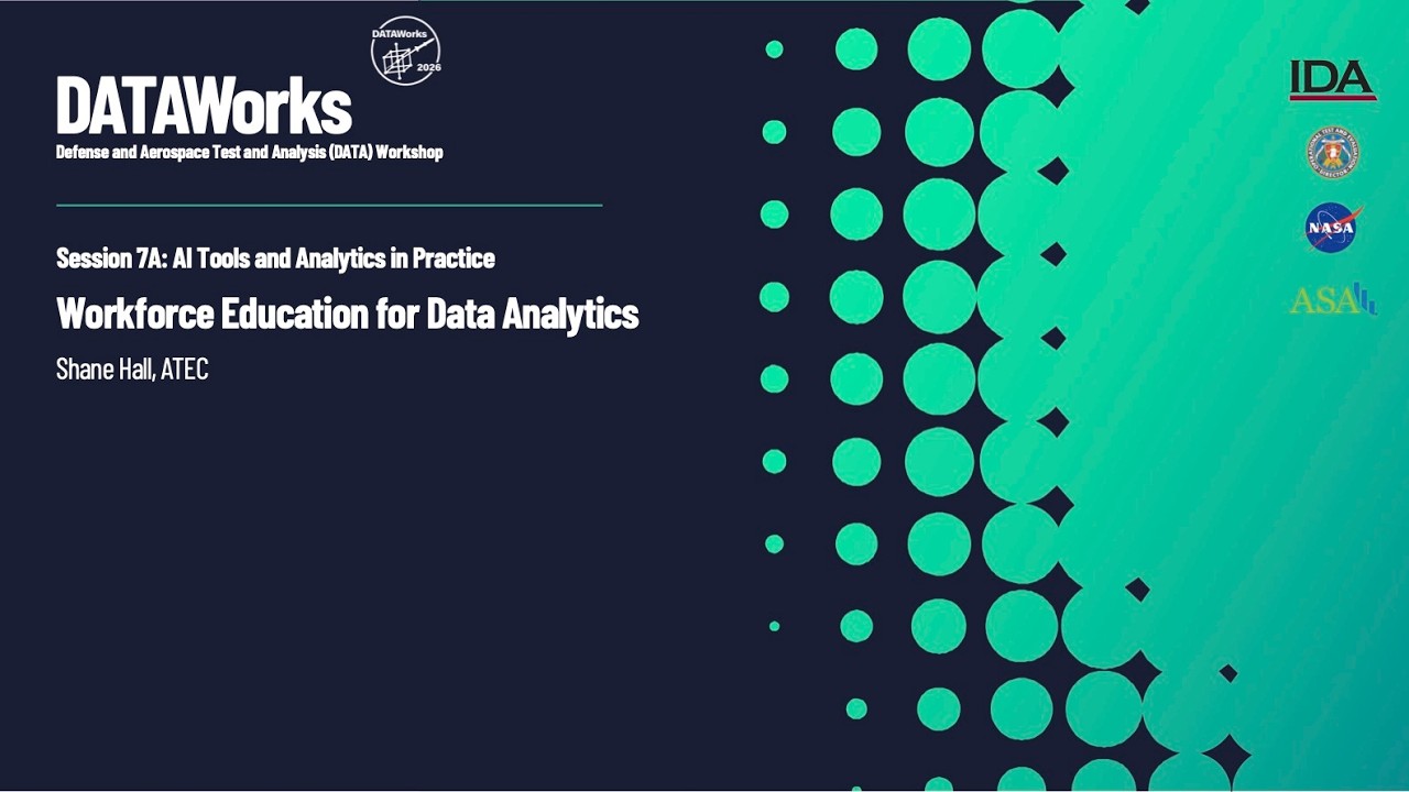 Session 7A: Workforce Education for Data Analytics