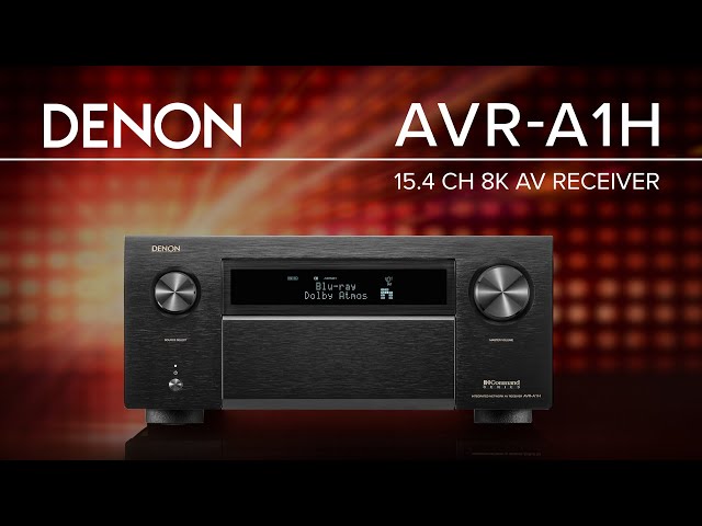 Denon AVR-A1H 15.4 Channel Receiver | Audio Advice