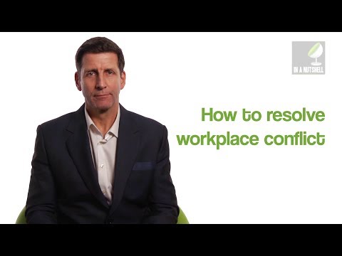 How to resolve workplace conflict - In a nutshell