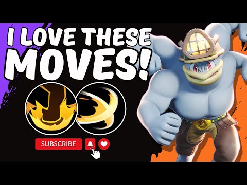 My Favorite Machamp Move Combo - Dynamic Punch And Cross Chop - Pokémon Unite Gameplay