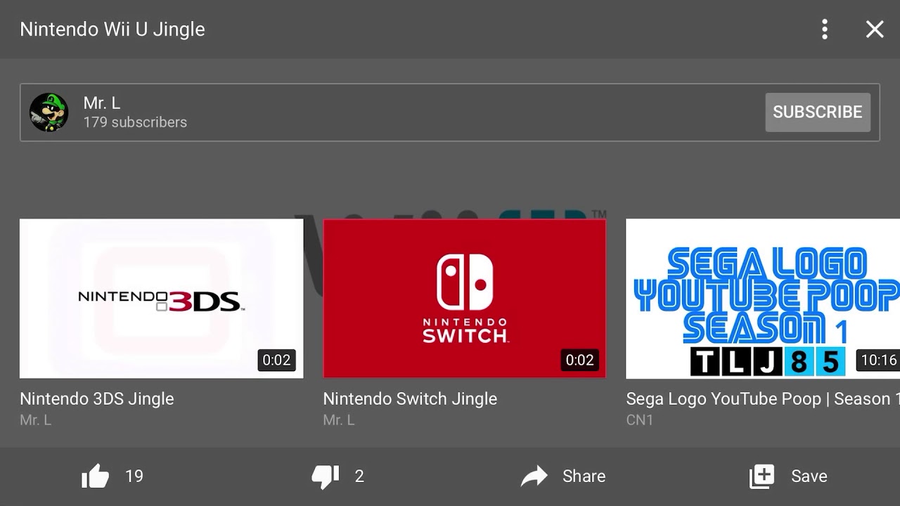Nintendo Wii U Jingle