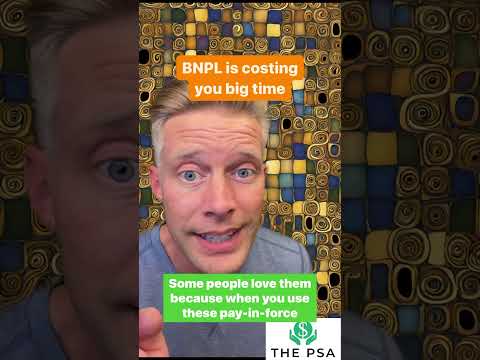 Stop using buy now, pay later!