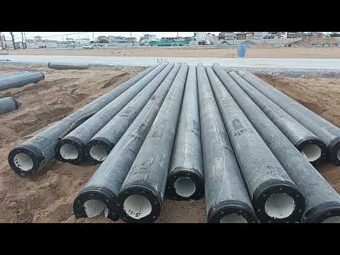 PHC Piles | Inject pile Robot 460T | D3500×25m need load design for building 190ton.#shorts #piles
