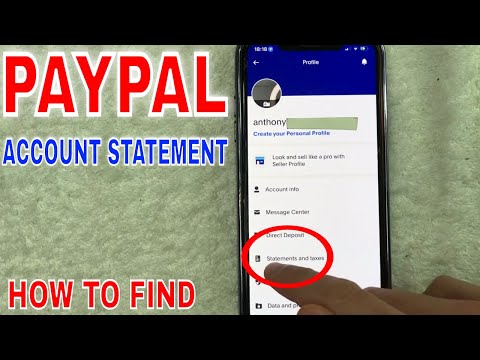 ✅ How To Find Paypal Banking Account Statement 🔴