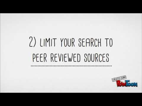 How to tell if a journal is peer reviewed