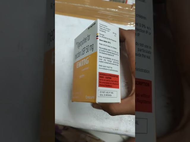 Pharmaceutical Injection And Solution - Emtig 50 Mg Inj Trader ...