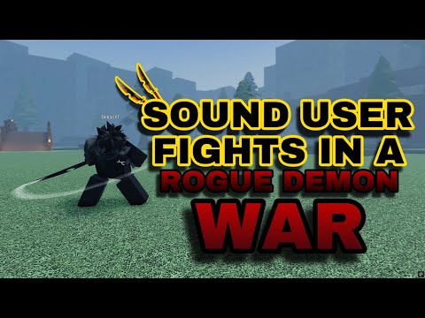 SOUND BREATHING USER DOMINATES IN A CLAN WAR | Rogue Demon