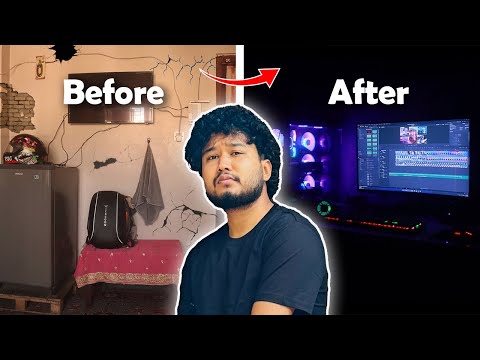 Transforming My Room into the DREAM GAMING SETUP | Room Makeover + PC Build