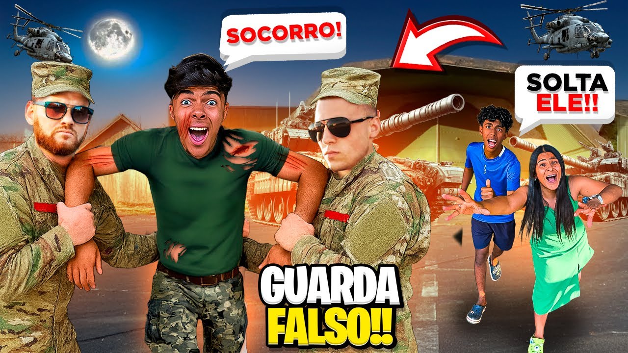 THE FAKE GUARDS KIDNAPPED STEVÃO… *we need a plan