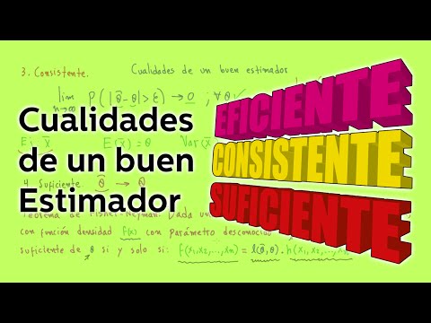 Educatina - Cualidades de un buen estimador