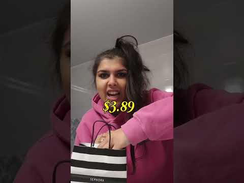 Buying the cheapest thing at Sephora. Guess what it was!