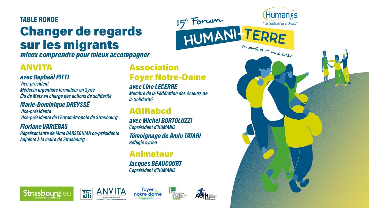 Forum Humani-Terre 2022 - Changer de regards sur les migrants