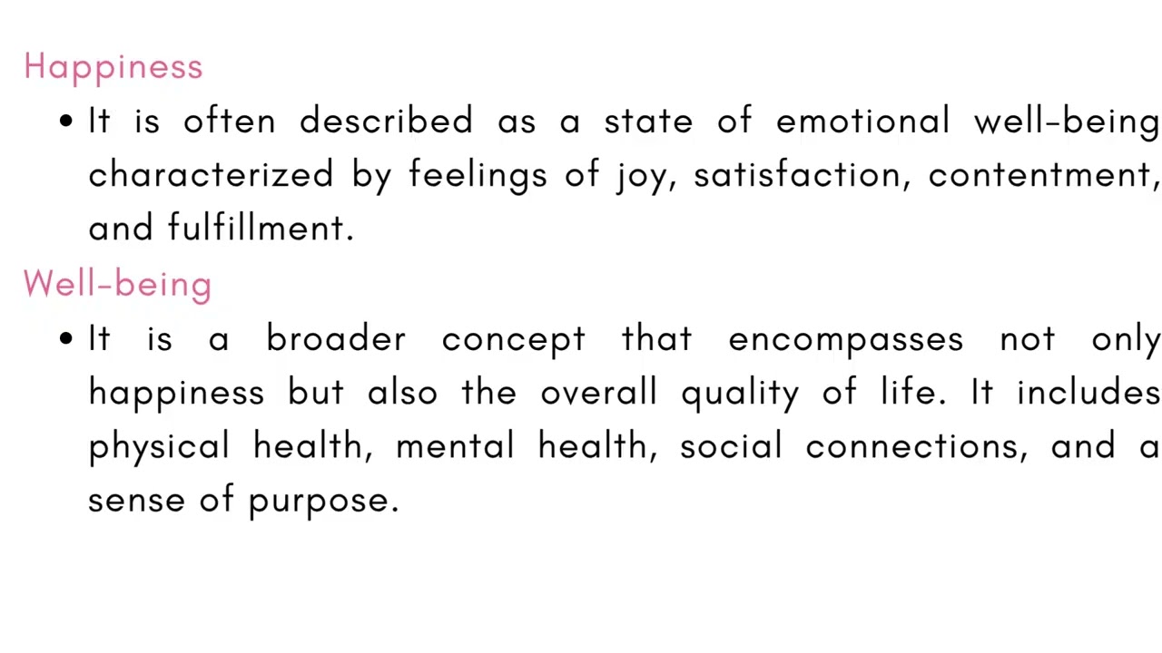 Positive Emotional States and Process |  Positive Psychology