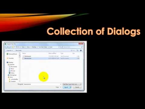 Calling Excel's Dialog Boxes with VBA