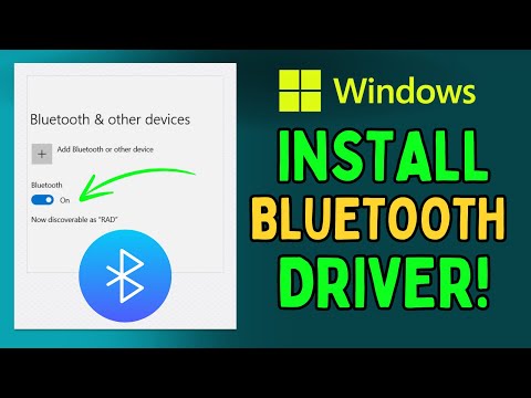 How to Download and Install Bluetooth Drivers for Windows 10/11