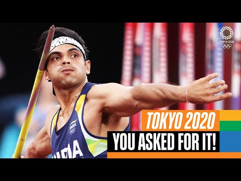 Neeraj Chopra's Golden Moment! 🥇 Full Men's Javelin Final | Tokyo Replays