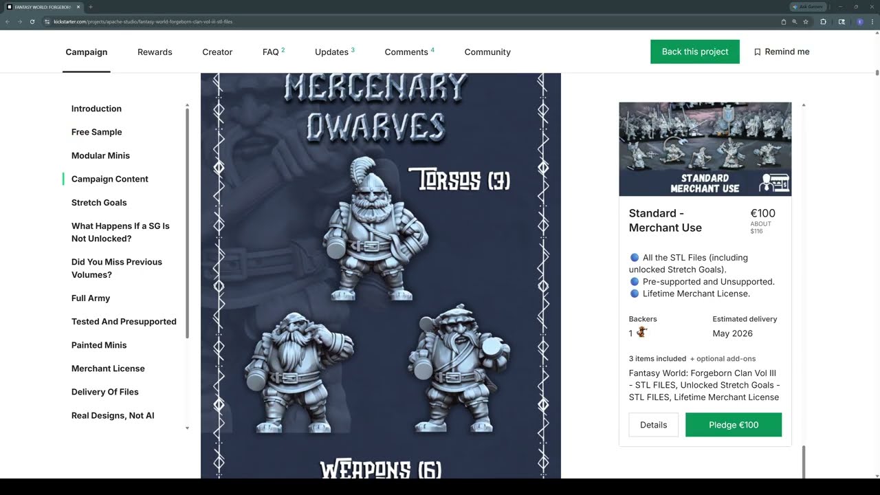 Kickstarter Preview March 18 2026 - Dwarves, Dreadball and Tunnels and Trolls!