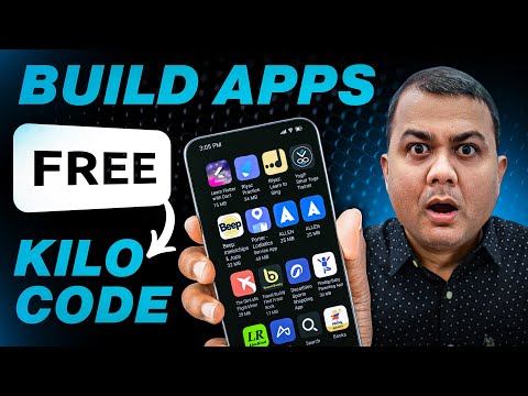 Kilo Code + VS Code - FREE | Create Apps Without Coding | Open Source | 313