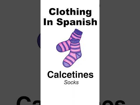 Spanish Vocabulary - Clothing in Spanish (La Ropa)