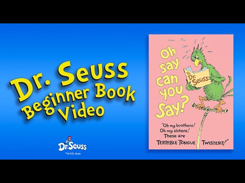 @DrSeuss - 🗣📚 Oh Say Can You Say? 📚🗣 (Dr. Seuss Beginner Book Video) | Cartoons For Kids