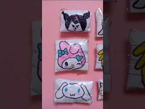Kuromi My Melody Cinnamoroll. Pochacco Pompompuri Hello Kitty#shorts #sanrio #squishy
