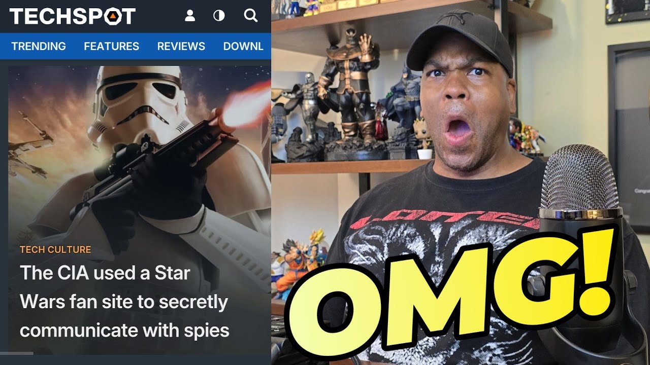 CIA Used Star Wars Fan Sites to SECRETLY Communicate with SPIES!