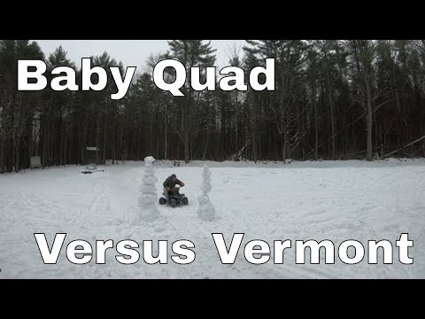 Can The Tao Tao Coolster 110cc Quad Conquer Vermont's Winter Ice And Snow?