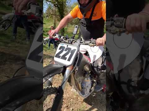 Starting a CR1000cc Two Stroke Dirt Bike!