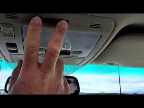 How to clear Homelink garage door opener in your Toyota and Lexus