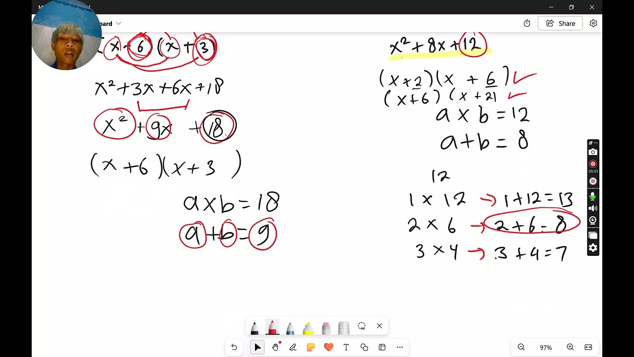 Factorising Quadratics for Beginners