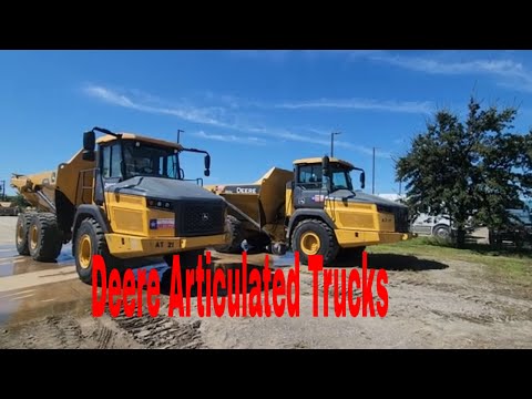 Deere Articulated Trucks โ Heavy Hauling for Tough Jobs!