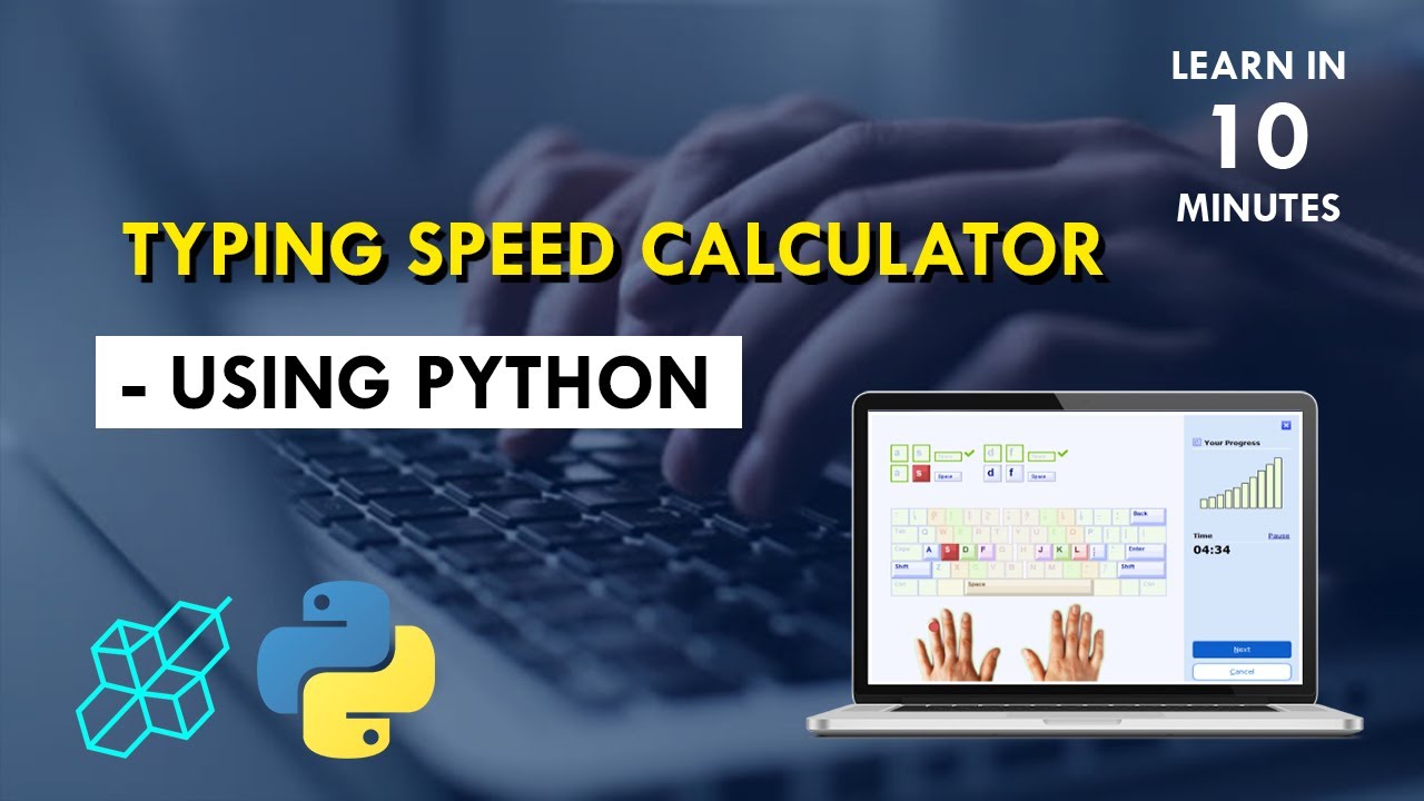 Build Typing Speed Calculator Using Python | Project for Beginners