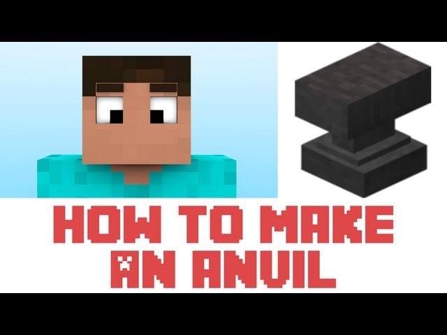 How to Craft, Repair & Use an Anvil in Minecraft