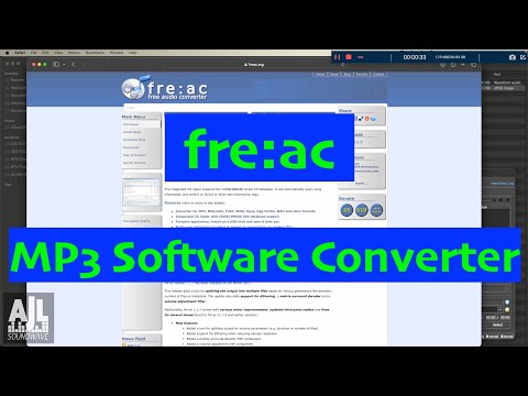 MP3 Software Converter - FRE:AC Tutorial