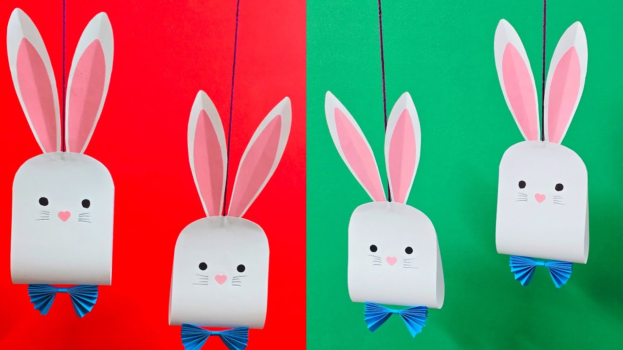 Easy Easter Decor | Easter Bunny Decoration | Easter Decorating Ideas | Easter Bunny Craft