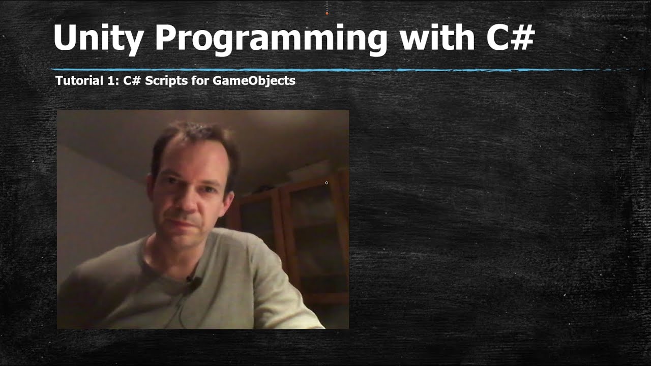 Unity C# Beginner Tutorial : Scripts for GameObject