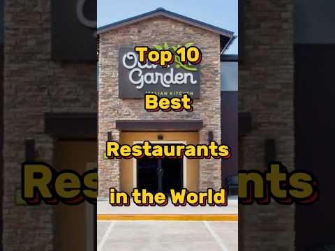 Top 10 Best Restaurants in the World #shorts