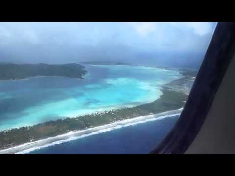 French Polynesia Tahiti Flight PPT to Bora Bora 10