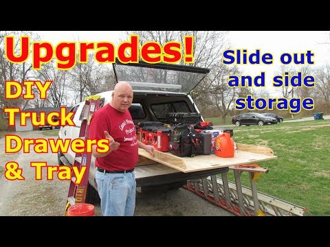 Upgrades To The DIY Truck Drawer Box