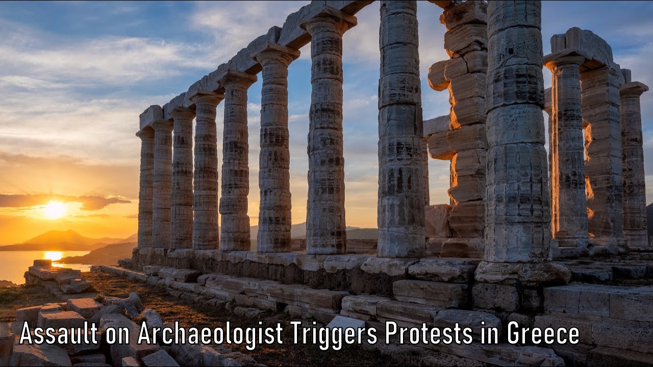Assault on archaeologist triggers protests in Greece