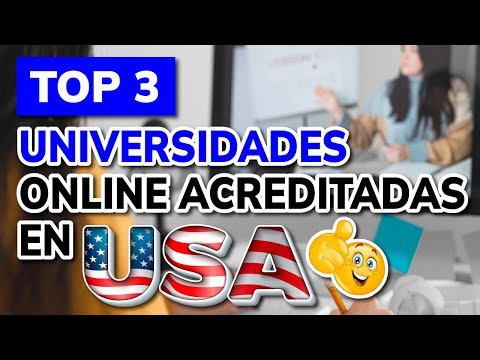 🥇 Las 3 mejores Universidades Online acreditadas en USA