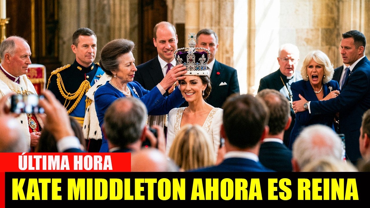 Ana simplemente tomó la corona de Camila y se la dio a Catalina; su última exigencia fue rechazada.