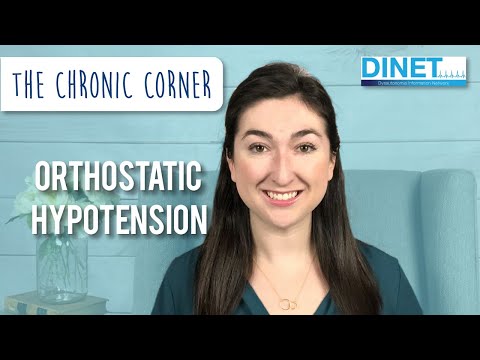 Orthostatic Hypotension (Postural Hypotension)