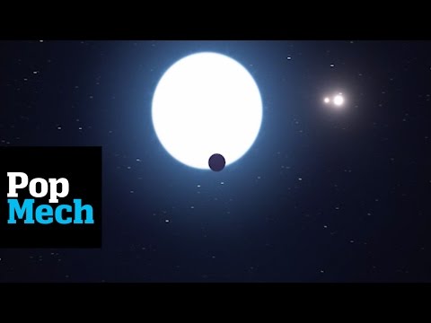 Planet With Three Suns Discovered