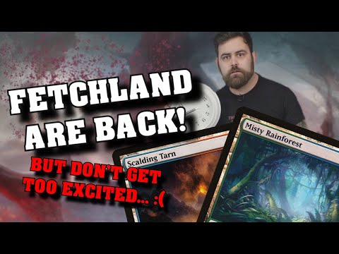 Fetchland Reprint! They Are Back, and they are EXPENSIVE - WOTC Plz - an MTG Rant