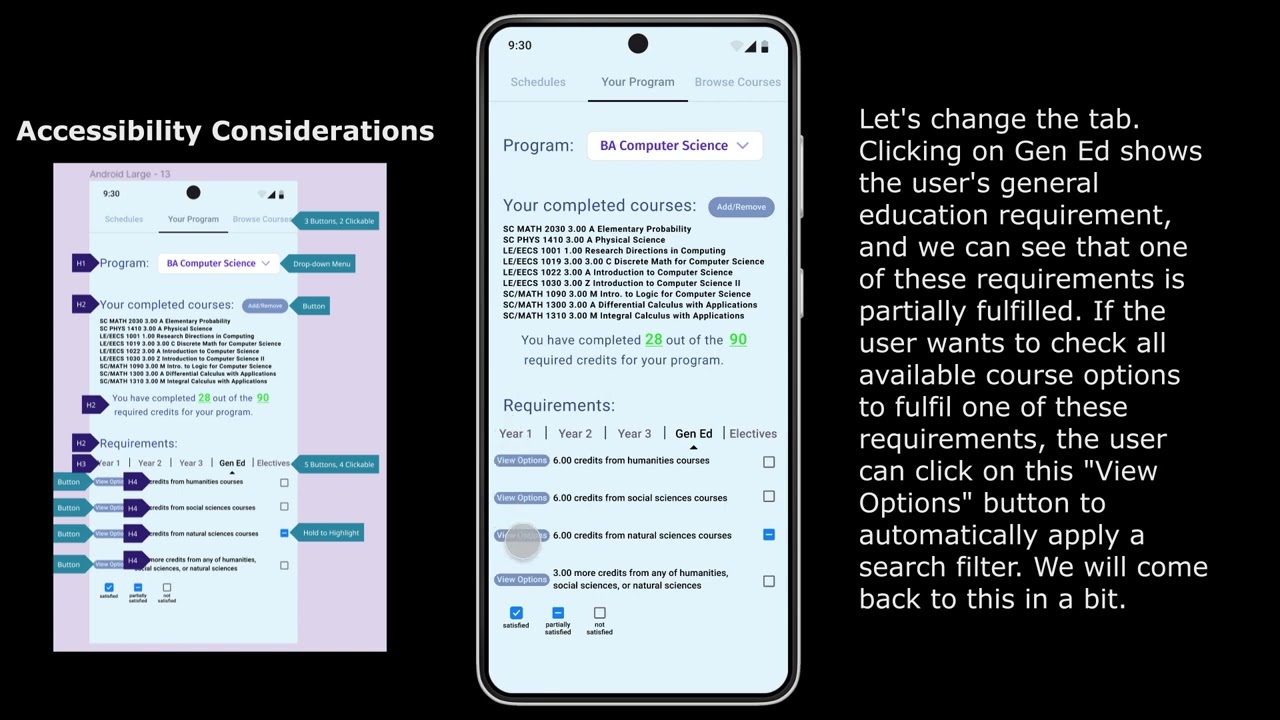 Courses App Figma Showcase