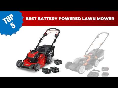 Best Battery Powered Lawn Mower 2023; 5 Popular Battery Lawn Mower Reviews