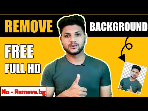 🔥FREE - Full HD Quality Photo Remove Background | No Remove .bg