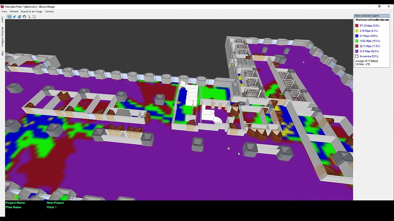 iBwave Private Networks demo